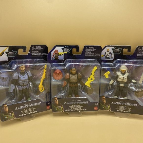 Disney | Toys | Lightyear Figure Lot Of 3 Disney Pixar Mattel Fremont ...